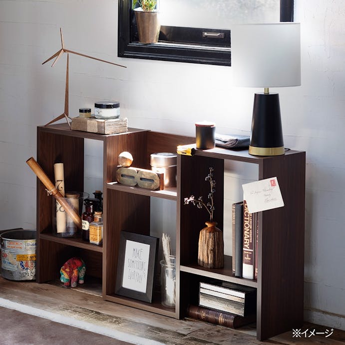 SH3 パズルラック デココ DEC-1160 ブラウン【別送品】｜ホームセンター通販【カインズ】