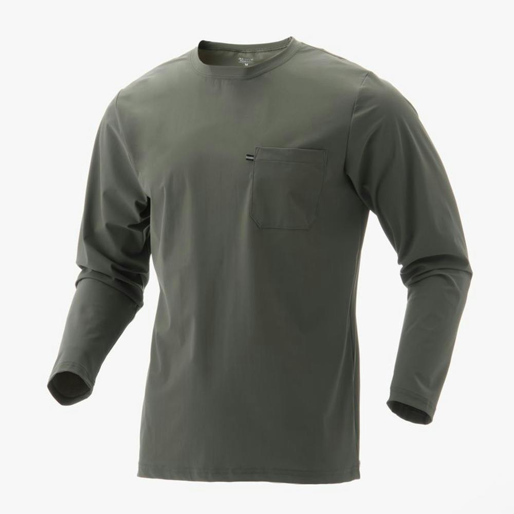 ACTIVEMOVER Tシャツ長袖カーキ 3L(販売終了) | 作業着・作業服・安全靴 通販 | ホームセンターのカインズ