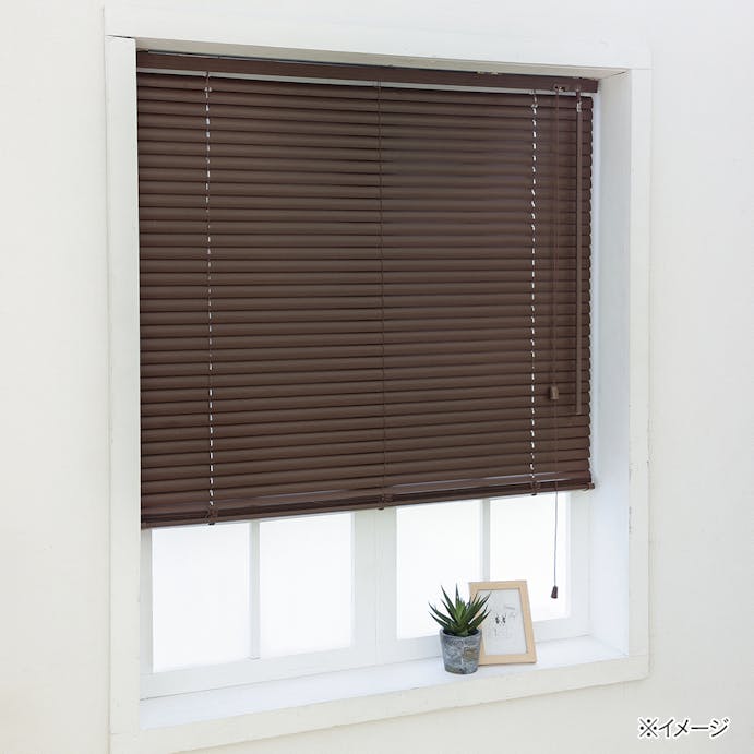 木目調ブラインド ブラウン 88×108cm｜ホームセンター通販【カインズ】