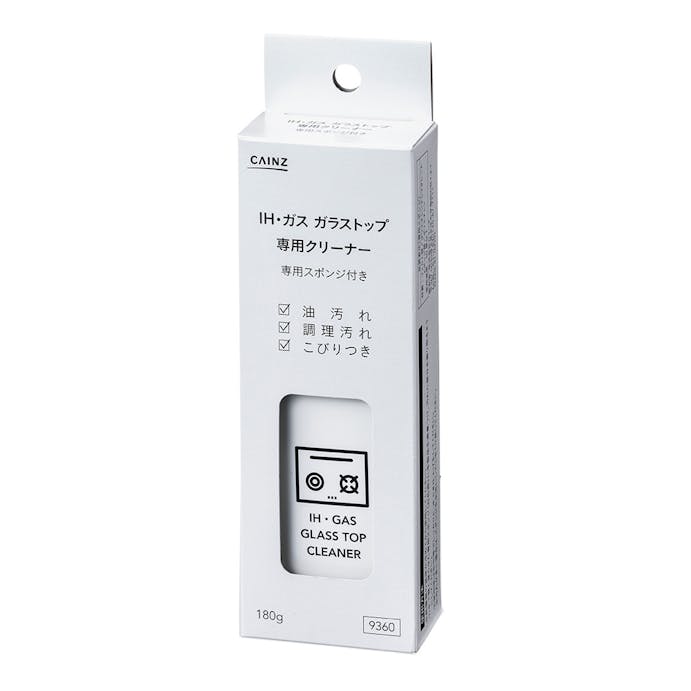 CAINZ IH・ガス ガラストップ専用クリーナー 専用スポンジ付き 180g | 日用品・生活用品・洗剤 | ホームセンター通販【カインズ】