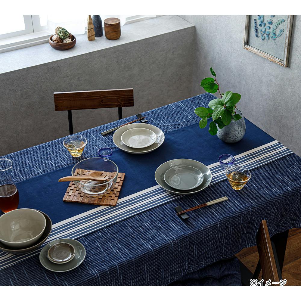 テーブルクロス なごみ ネイビー 120×120cm | インテリア雑貨・生活雑貨 通販 | ホームセンターのカインズ