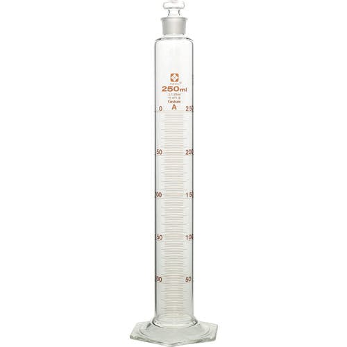 【CAINZ-DASH】柴田科学 有栓メスシリンダー カスタムA 250mL 026580-250【別送品】 | 研究用品 通販 | ホームセンターのカインズ