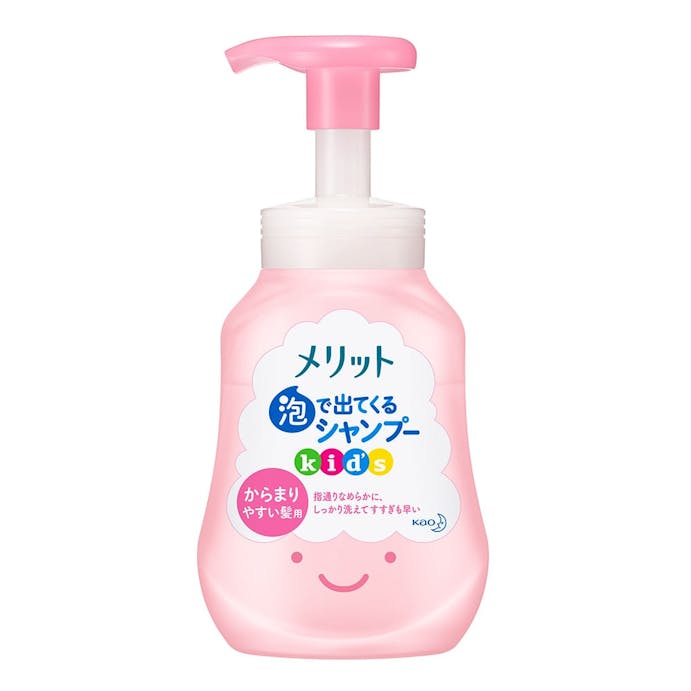 花王 メリット 泡で出てくるシャンプー キッズ からまりやすい髪用 ポンプ 300ml | ヘルスケア＆ビューティーケア | ホームセンター ...