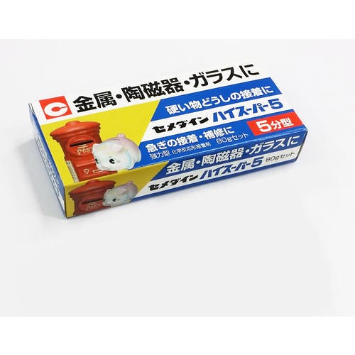 【CAINZ-DASH】セメダイン ハイスーパー5 80gセット CA－186 CA-186【別送品】 | 化学製品 | ホームセンター通販【カインズ】