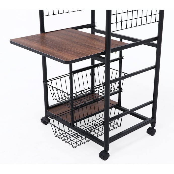 レンジワゴン FBC-9812 BK/BR【別送品】 | 収納用品・収納家具 | ホームセンター通販【カインズ】