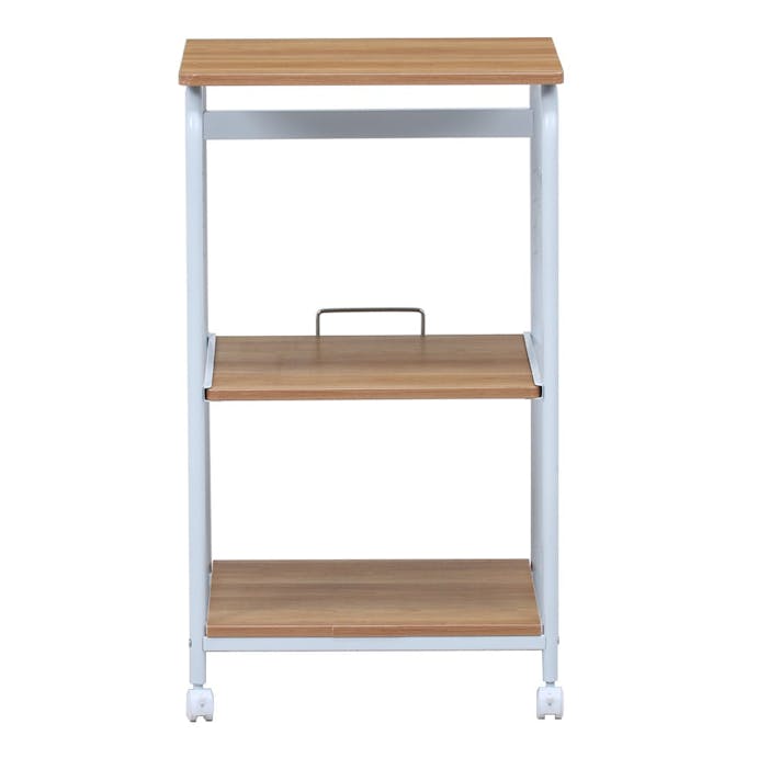 レンジワゴン FBC-03-2 WH/NA【別送品】 | 収納用品・収納家具 | ホームセンター通販【カインズ】