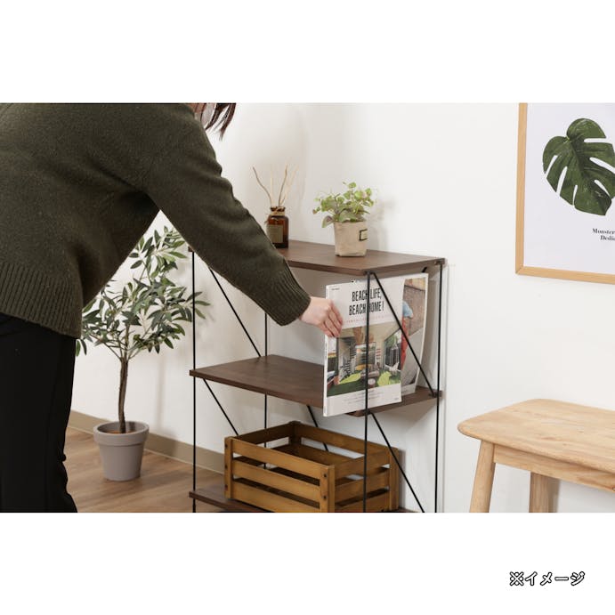 EZBOワイヤーラック3段 60幅 MBR【別送品】 | メタル製ラック・スチールラック | ホームセンター通販【カインズ】