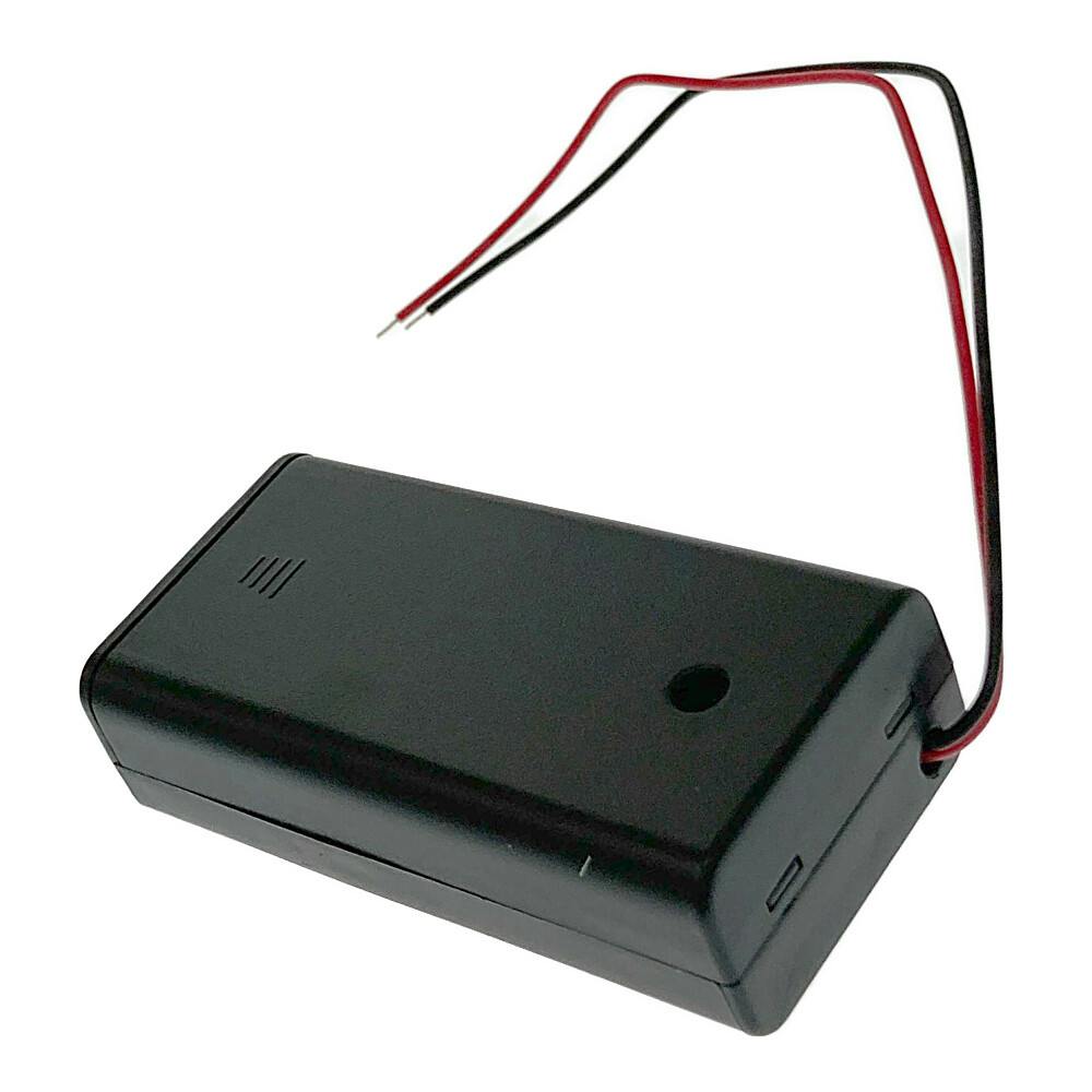 電池ケース 単3×2コ用 スイッチ・カバー付 KIT-UM3×2 SK 06-4947 電池ケース 単3×2コ用 スイッチ・カバー付 KIT-UM3×2 SK 06-4947