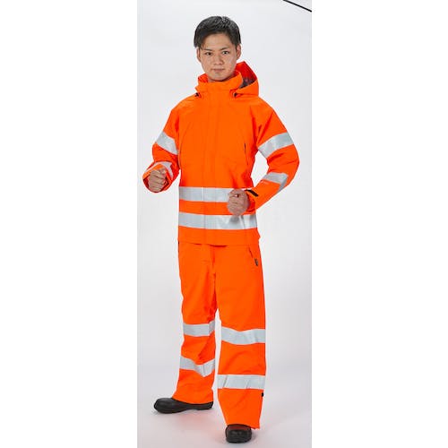 CAINZ-DASH】トラスコ中山 ゴアテックス高視認制電レインウェア（上着