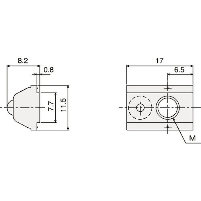 【CAINZ-DASH】トラスコ中山 TSF30用S EasyナットS（M6）【別送品】｜ホームセンター通販【カインズ】