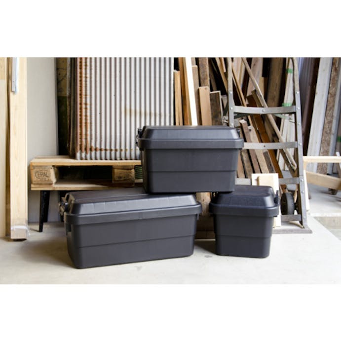 【CAINZ-DASH】トラスコ中山 トランクカーゴ 70L 黒 BLKC-70【別送品】 | 物流・保管用品 | ホームセンター通販【カインズ】