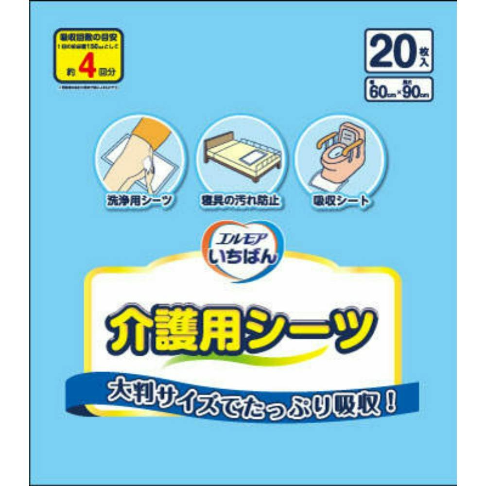 エルモアいちばん フラットタイプ 1箱（180枚：30枚入×6パック） カミ
