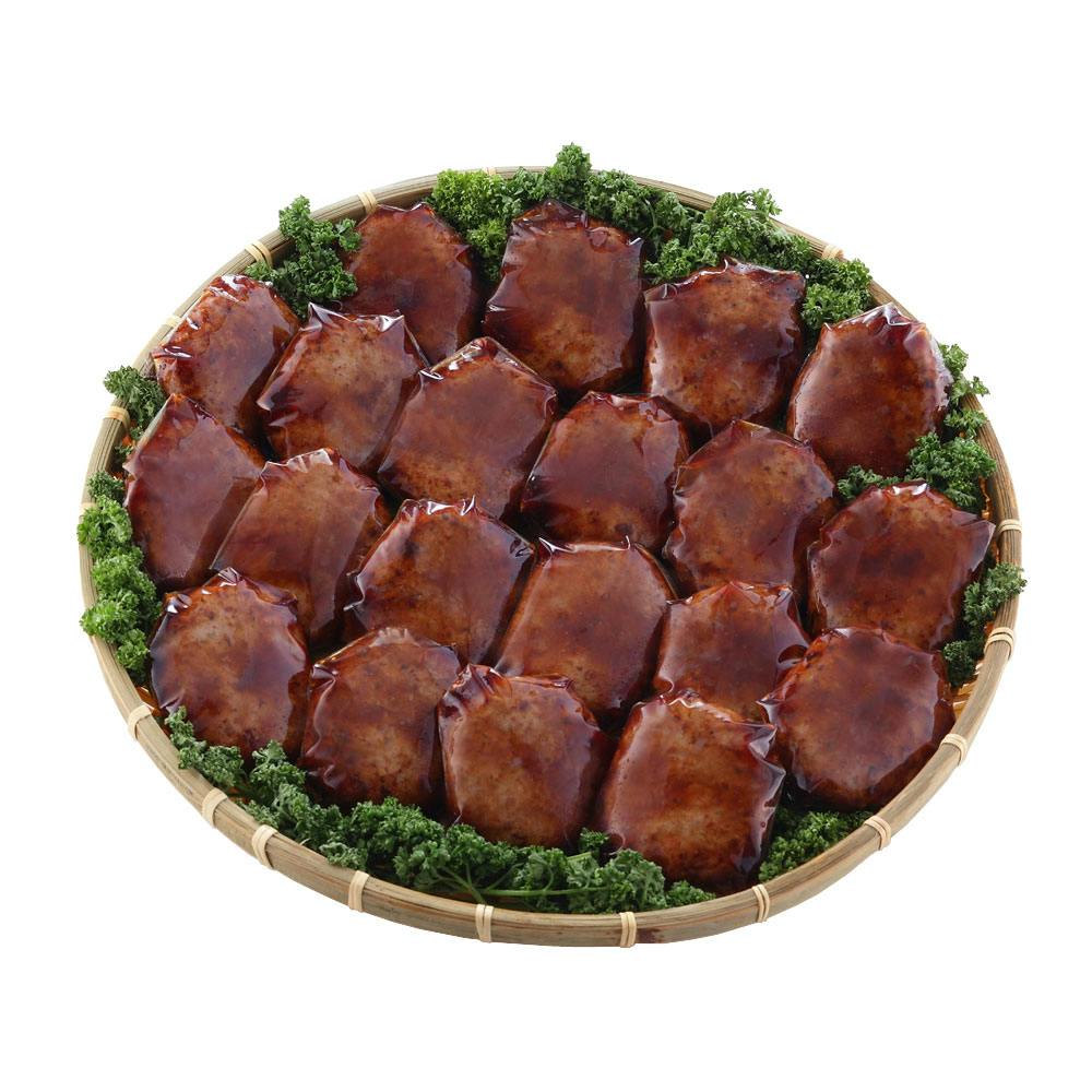照り焼きソースハンバーグ 30個 110g 固形量80g 二重包装可