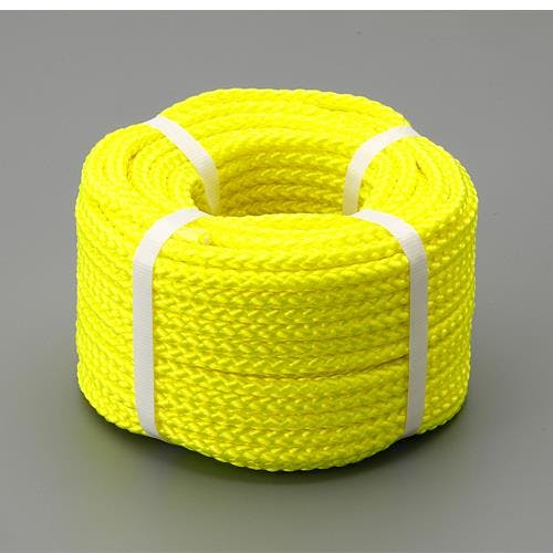 ESCO 6mmx 20m ポリエステルロープ(蛍光色) EA628MT-11 4550061729441(CDC)【別送品】 | 接着・補修・梱包 通販 | ホームセンターのカインズ