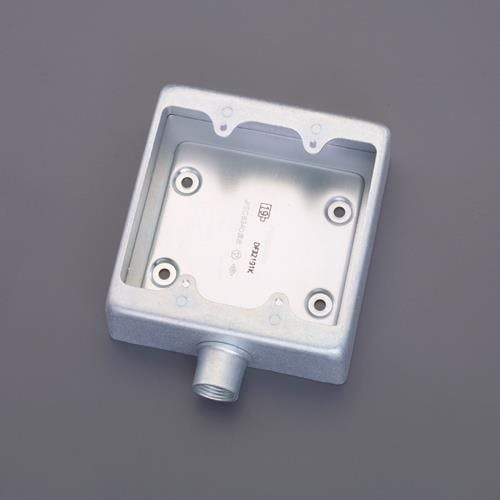 パナソニック(Panasonic) 露出スイッチボックス(1方出/薄鋼用) [2個用] C25 EA940CS-702 4550061836644【別送品】 | 空調・電設資材 通販 ...