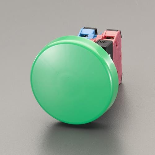 IDEC 1a-1b/30mm 押しボタンスィッチ(特大型・緑) スイッチ 4548745606775 EA940D-37(CDC)【別送品】 | 電線・電材 通販 | ホームセンターのカインズ