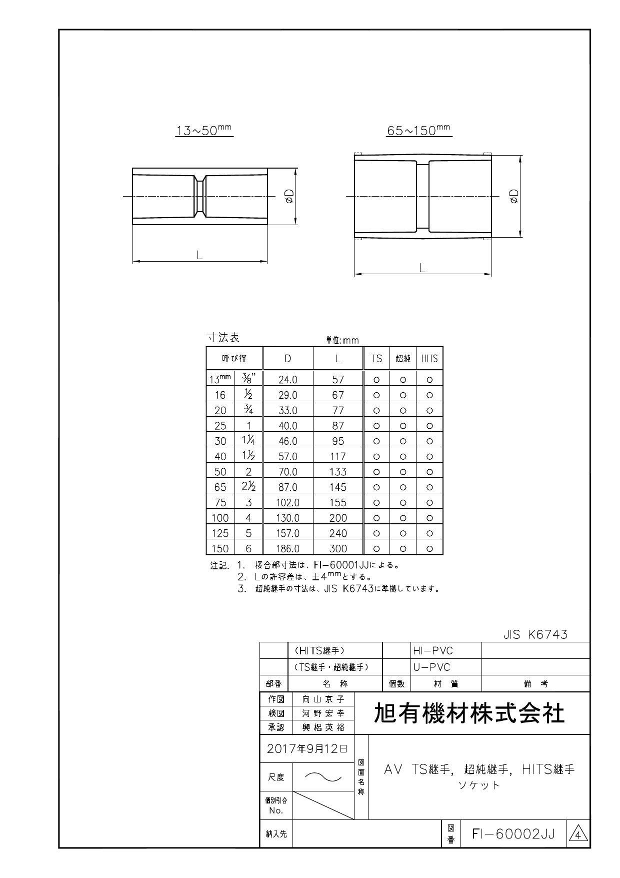 旭有機材 AV TS-ソケット 30 配管部材 TS継手 00000055973(CDC)【ネット注文限定・別送品】 | 建築資材・木材 | ホームセンター通販【カインズ】