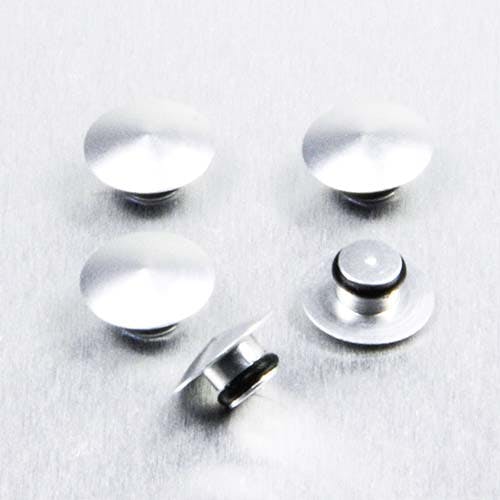 Pro-Bolt プロボルト アルミ ボタンインサートキャップ M5 (Fits 4mm AK) 5個入りパック (BUT5-5) BUT5 ...