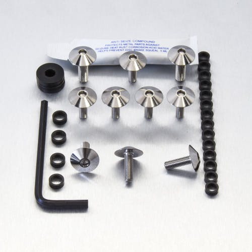 Pro-Bolt プロボルト Stainless Steel Fairing Kit Aprilia Tuono V4R (FOAP201SS ...