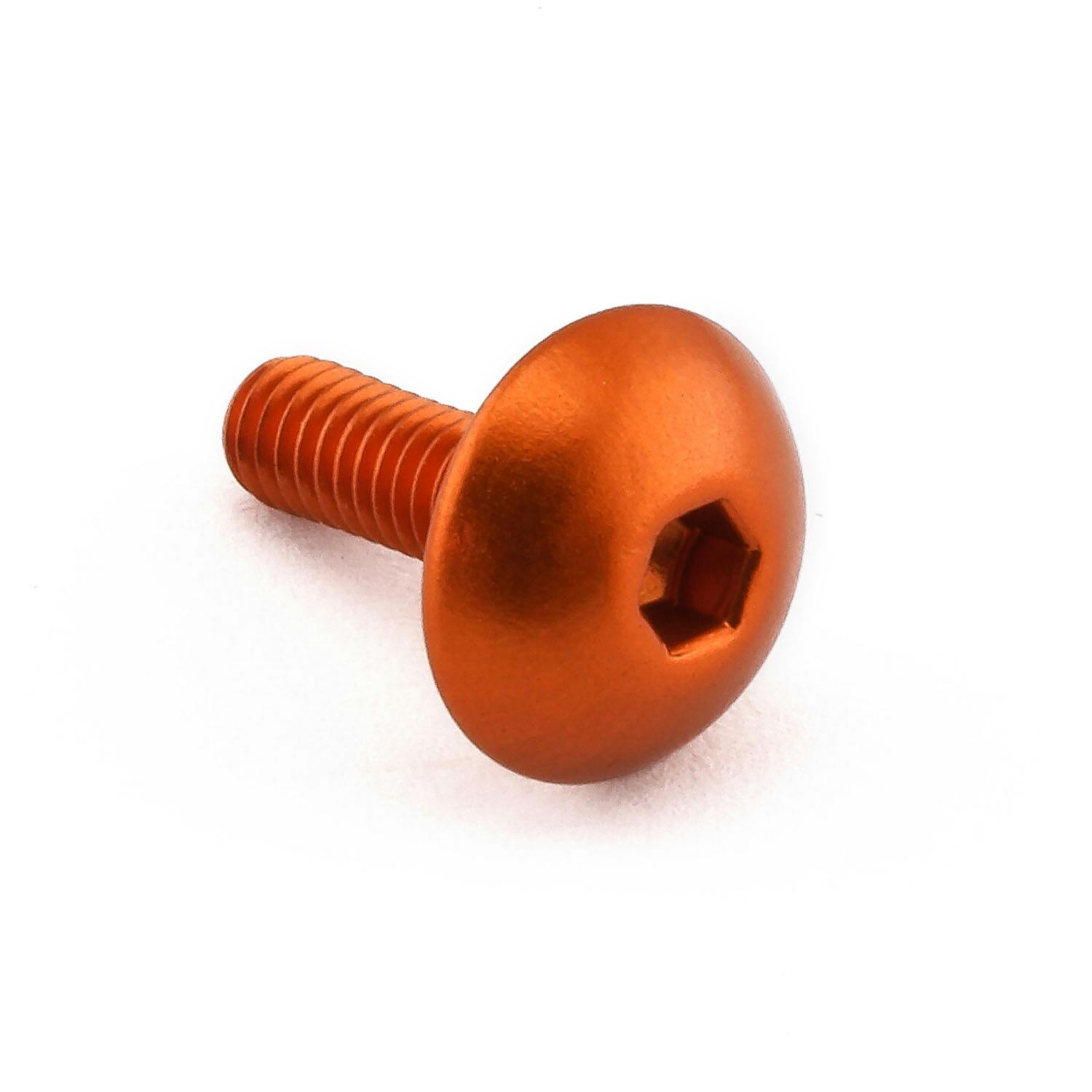 Pro-Bolt プロボルト アルミニウム ドームヘッドボルト M4x(0.70mm)x12mm (12mm ヘッド外径) (LFB412XL ...