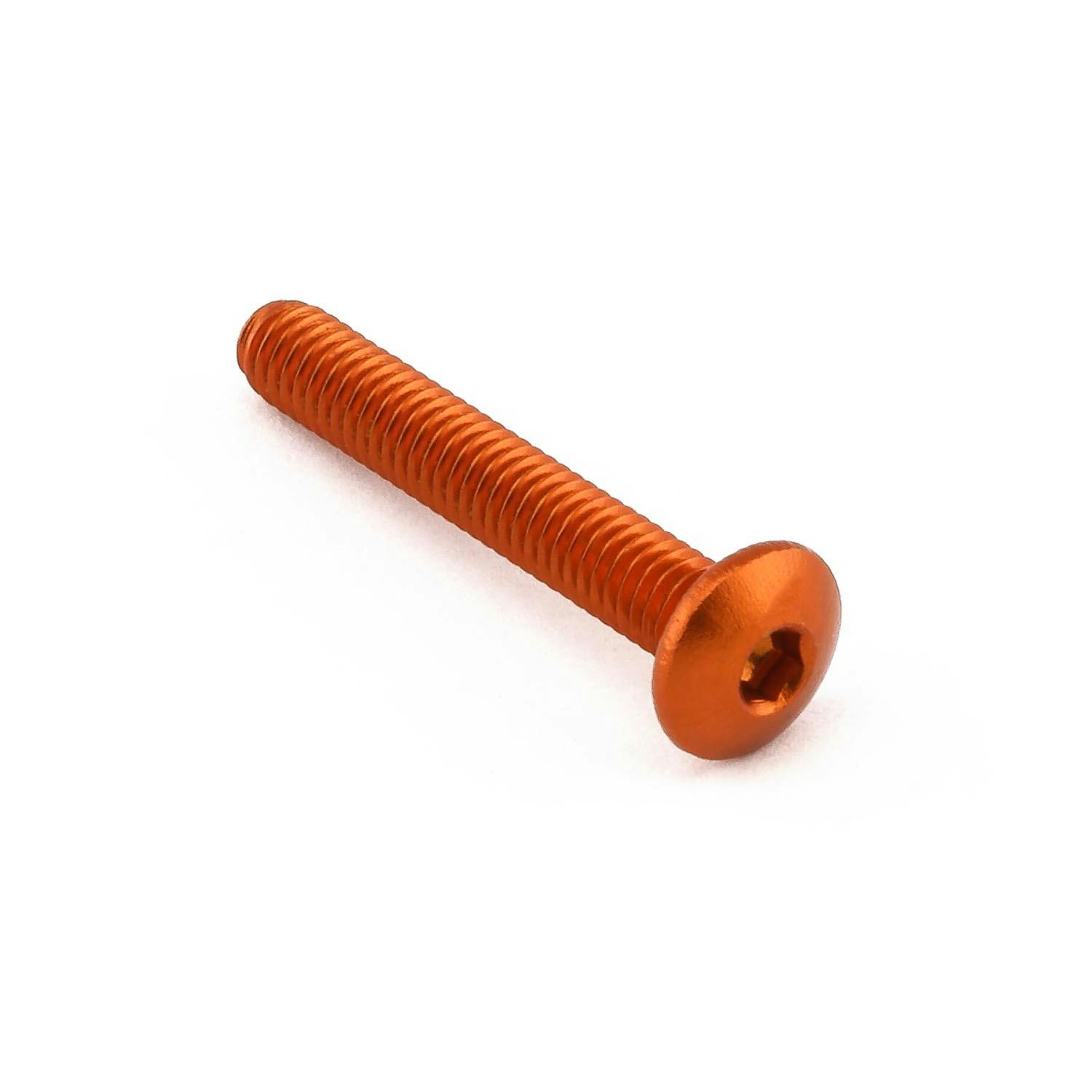 Pro-Bolt プロボルト アルミニウム ドームヘッドボルト M4x(0.70mm)x25mm (LFB425) LFB425O (CDC ...