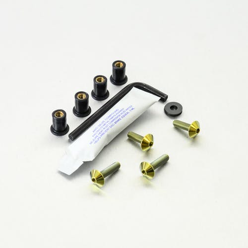 Pro-Bolt プロボルト Titanium Screen Kit 4 Bolts (SK405TI) SK405TIG (CDC)【ネット ...