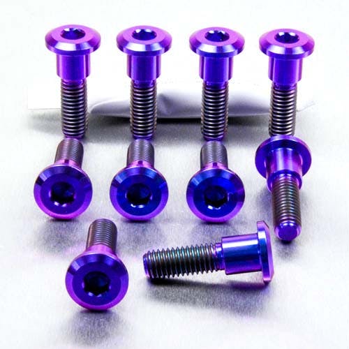 Pro-Bolt プロボルト Titanium Disc Bolts Triumph Pack x10 (TI10DISCTRIFR ...