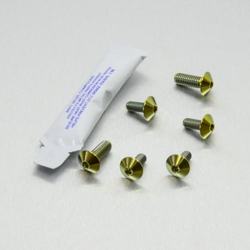 Pro-Bolt プロボルト Titanium ABS Sensor Mount Bolt Kit Front、 Rear ＆ Plate ...