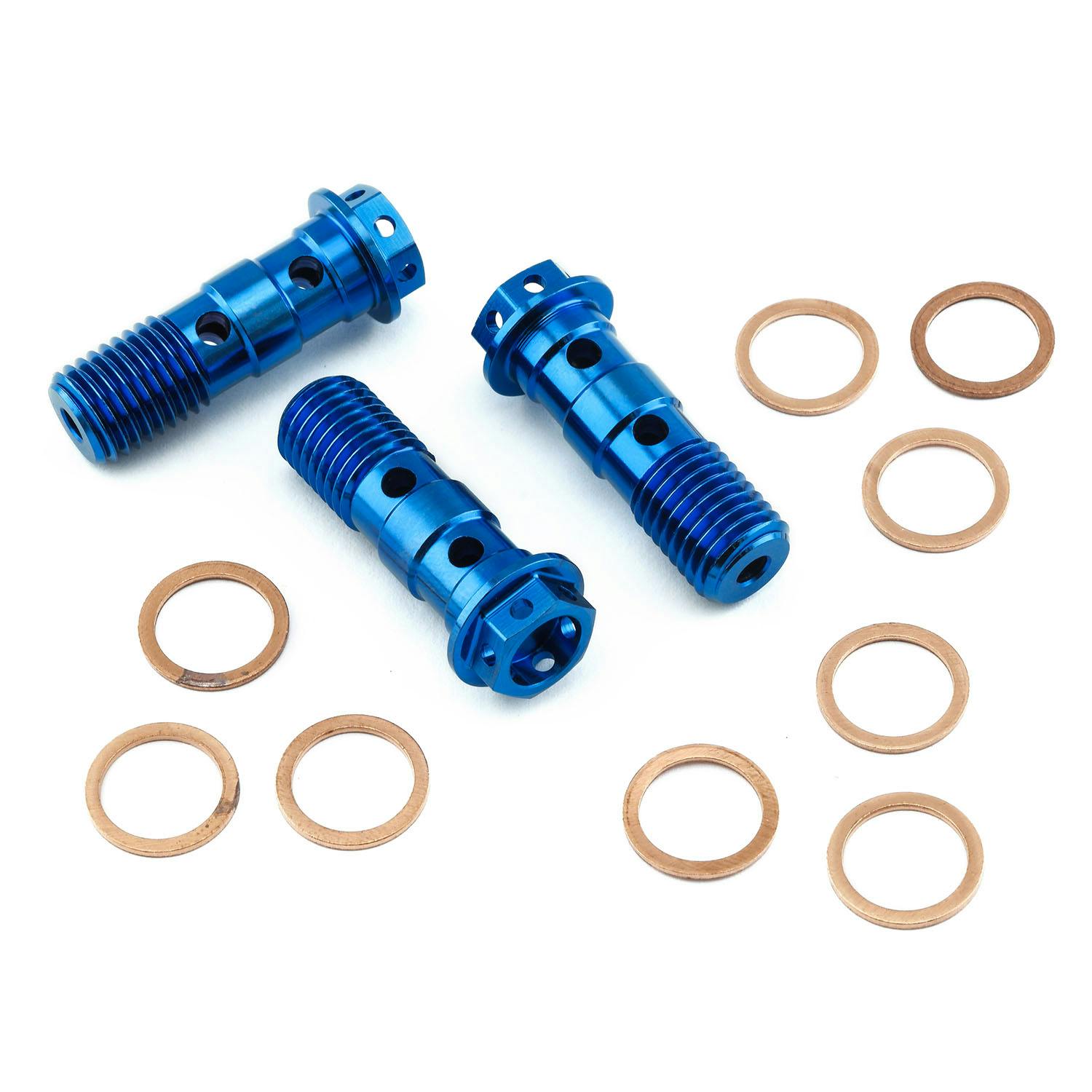 Pro-Bolt プロボルト Titanium Double Banjo Bolt M10x(1.25mm) Race Spec Pack ...