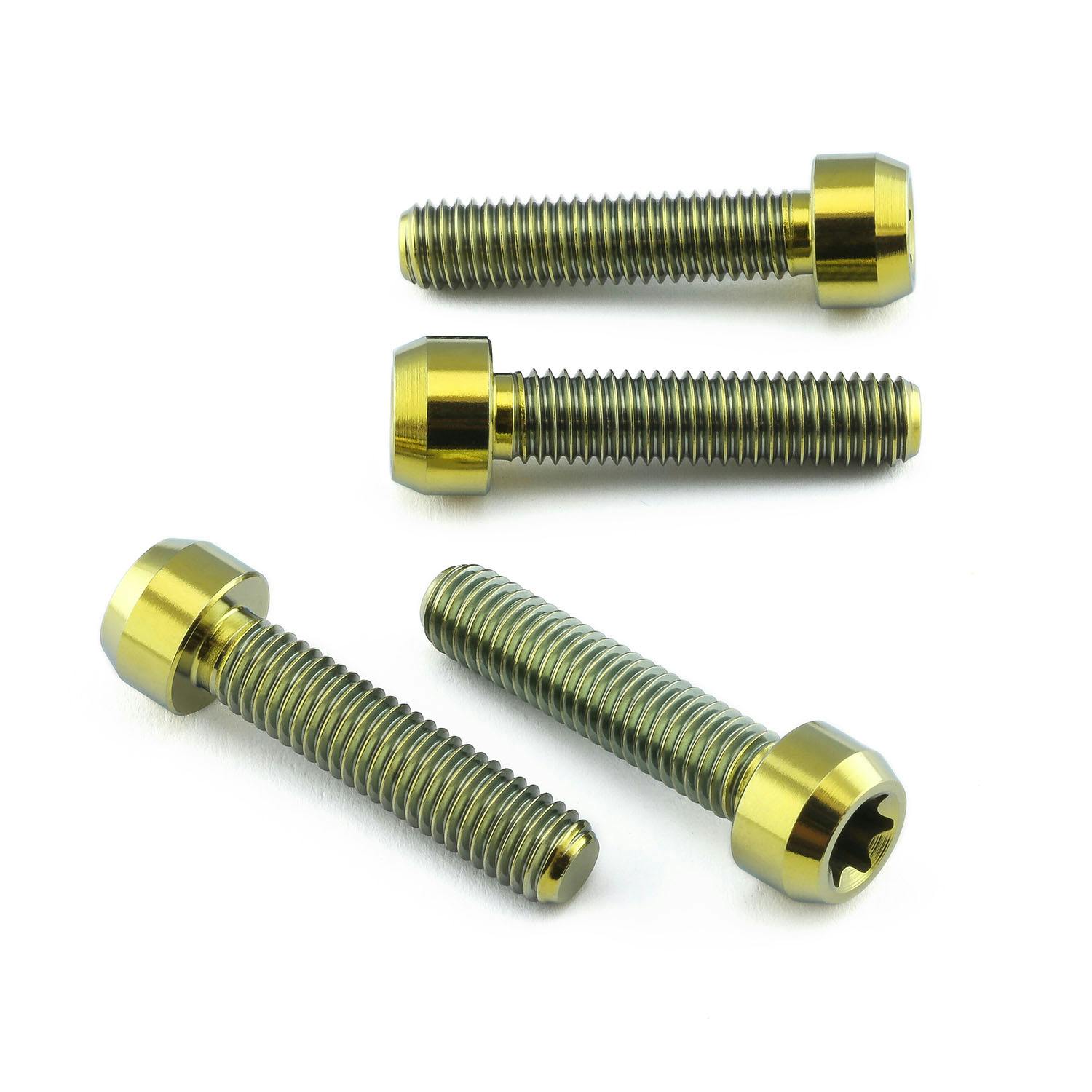 Pro-Bolt プロボルト Titanium Clip-On / Handle Bar Mount Bolt Kit Torx Drive ...