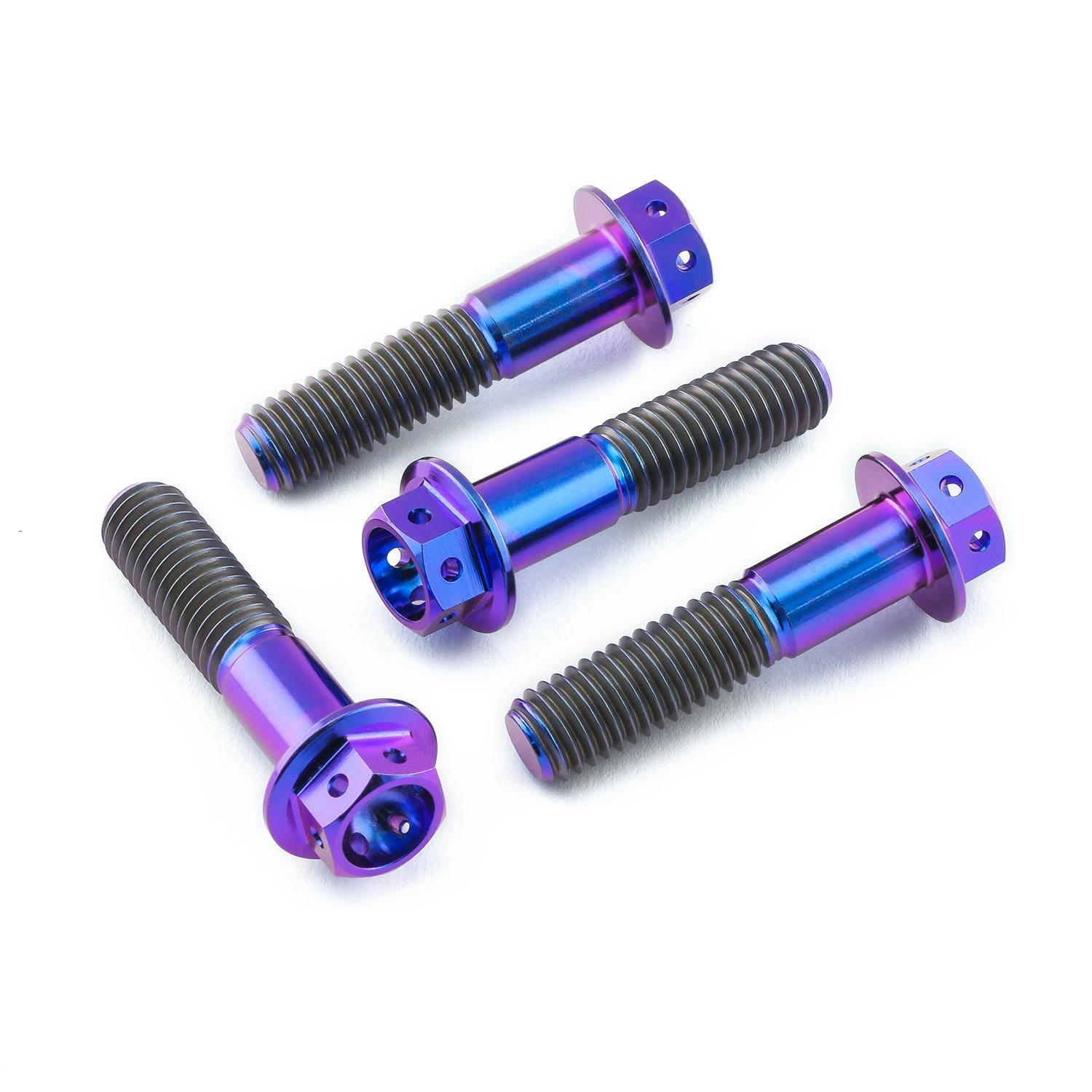 Pro-Bolt プロボルト Titanium Front Axle Pinch Bolt Kit Race Spec ...