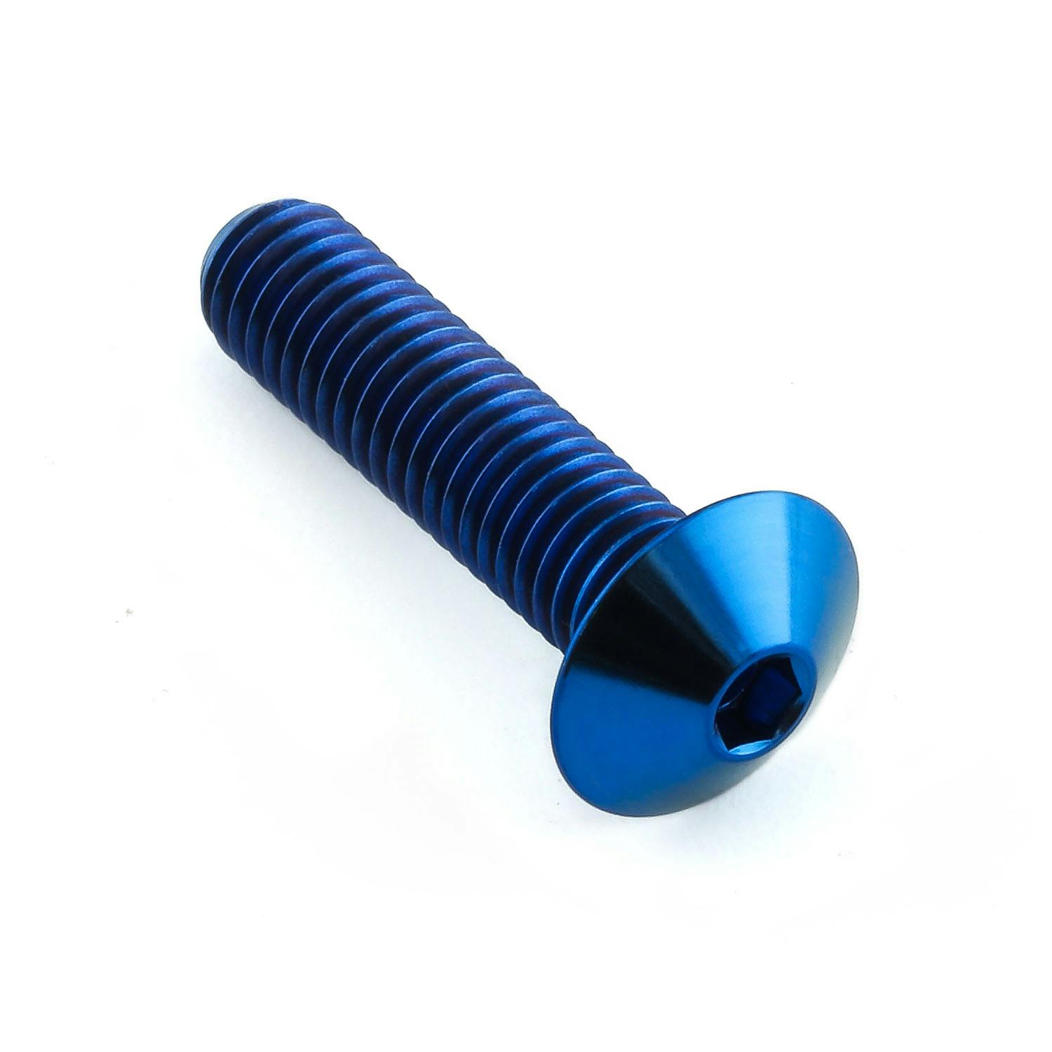 Pro-Bolt プロボルト Titanium Dome Head Bolt M6x(1.00mm)x25mm (12mm O/D ...