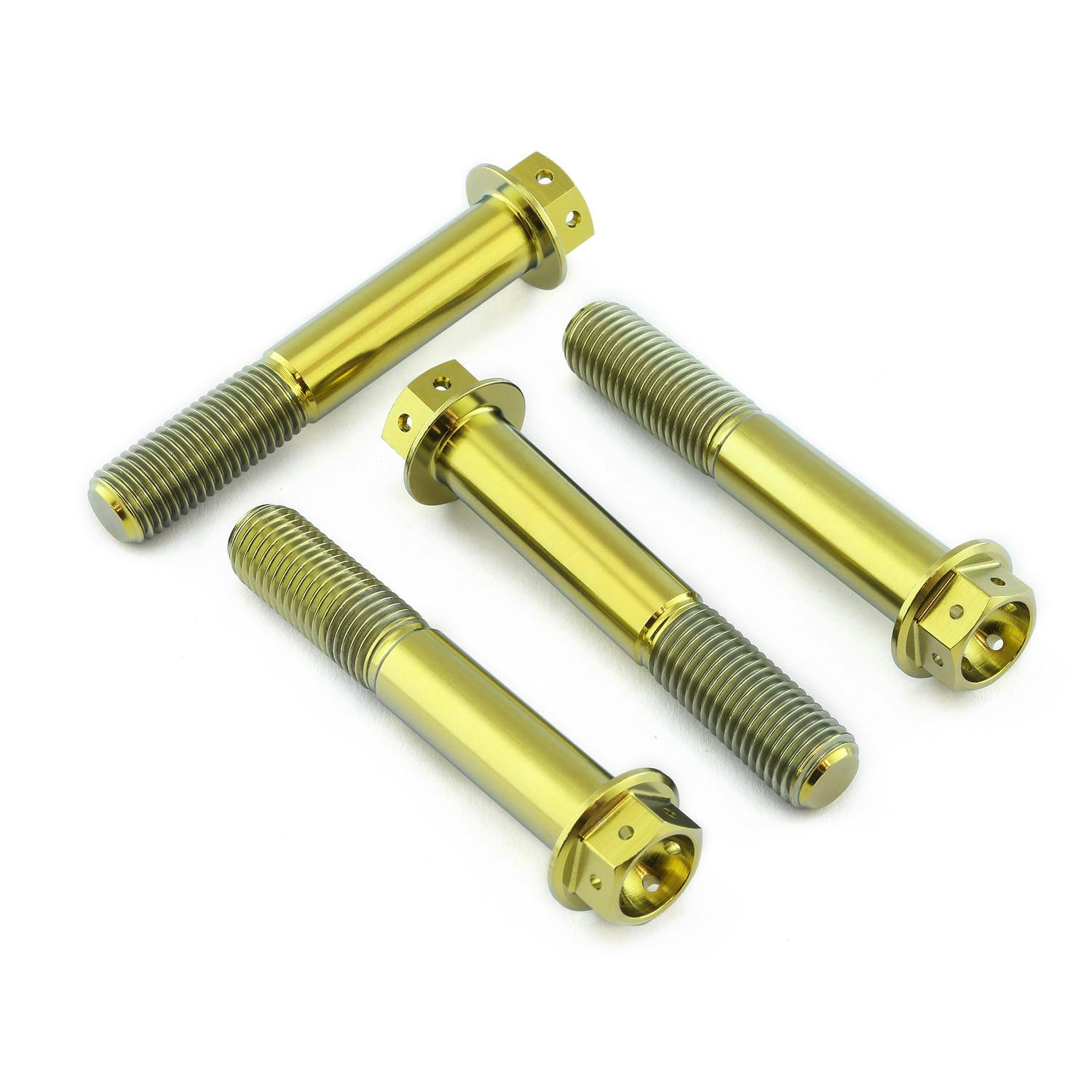 Pro-Bolt プロボルト Titanium Front Brake Caliper Mount Bolt Kit Race Spec ...