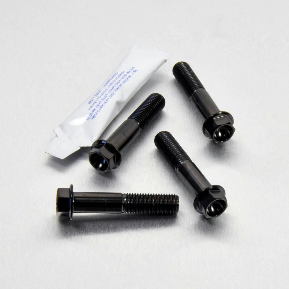 Pro-Bolt プロボルト Titanium Front Brake Caliper Mount Bolt Kit (TIFBMON570 ...