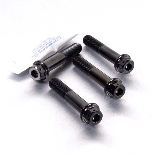 Pro-Bolt プロボルト Titanium Front Brake Radial Caliper Mount Bolt Kit M10x ...