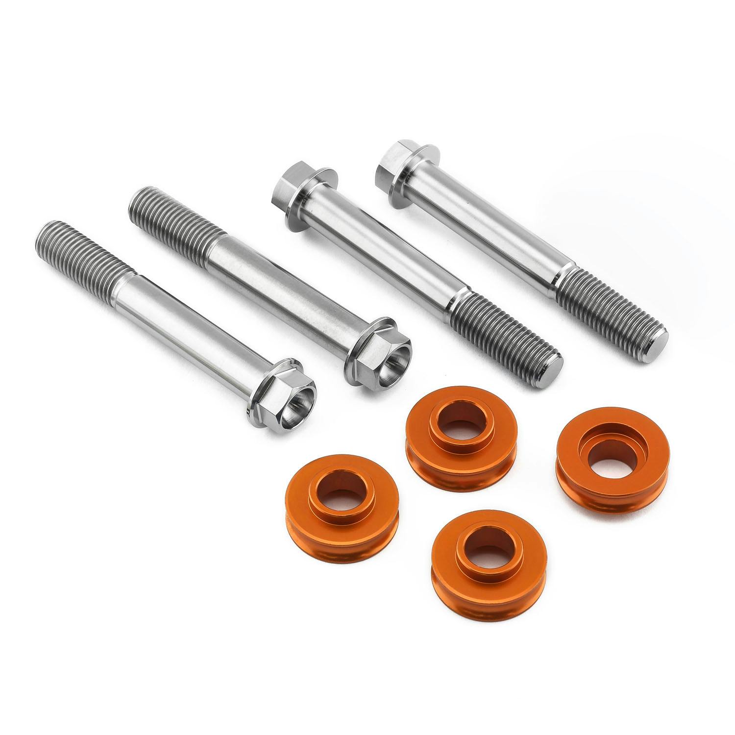 Pro-Bolt プロボルト Titanium Front Brake Radial Caliper Mount Bolt Kit M10x ...