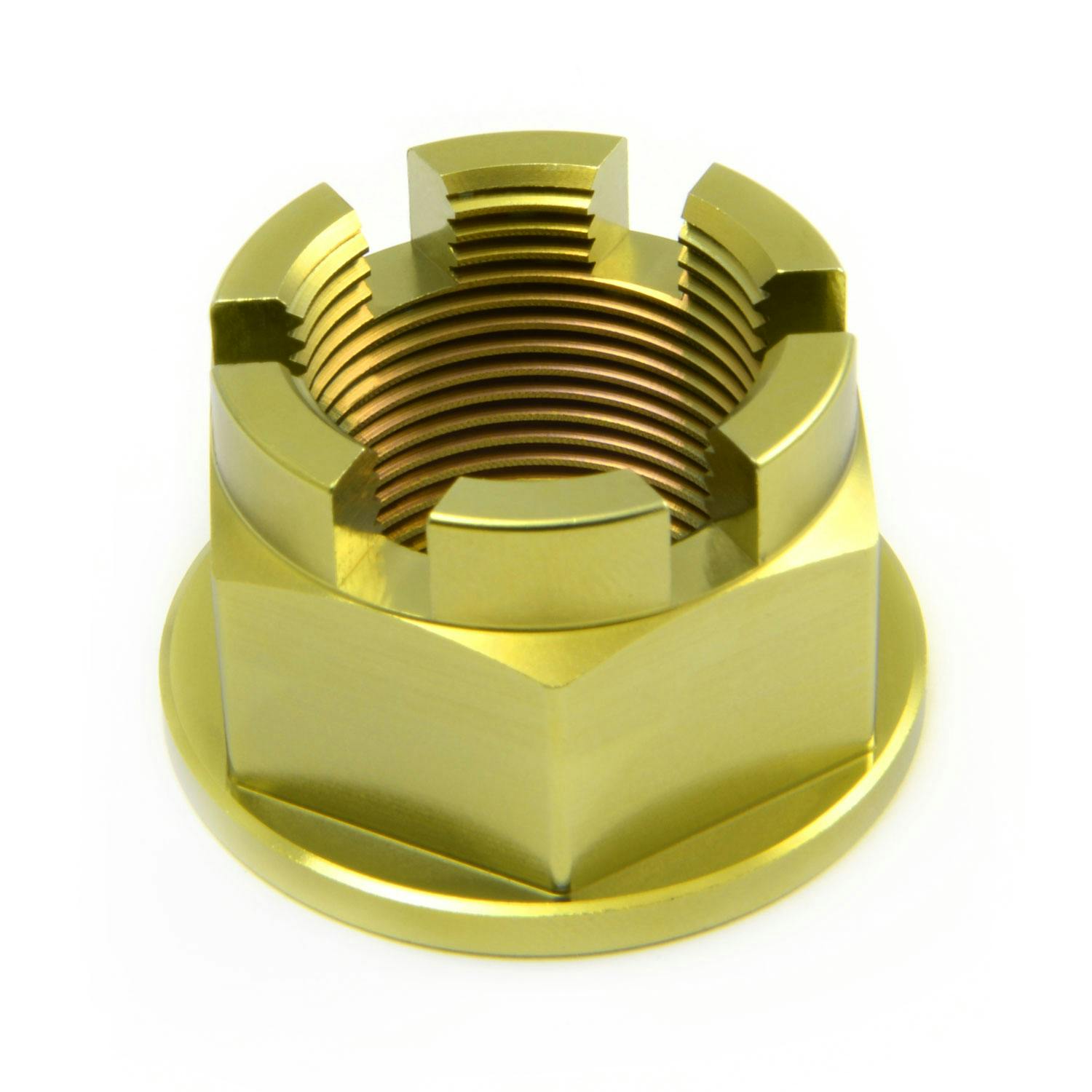 Pro-Bolt プロボルト Titanium Flanged Axle Nut M24x(1.50mm) Swingarm Pivot ...