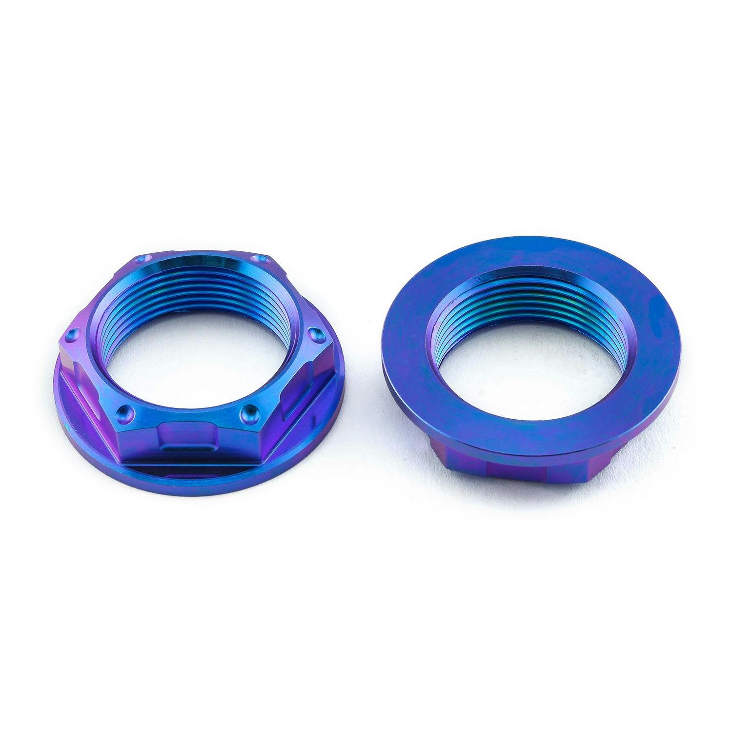 Pro-Bolt プロボルト Titanium Flanged Axle Nut M25x(1.25mm) Rear Wheel Pack ...