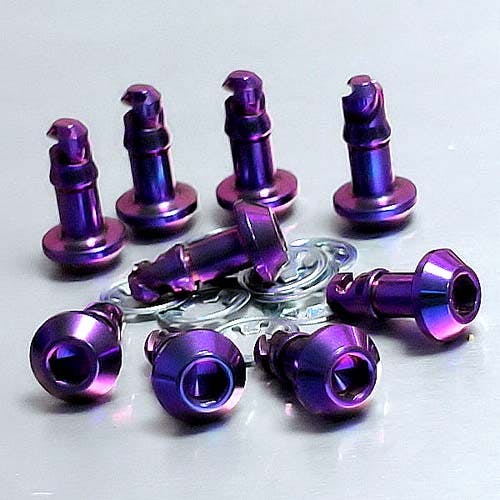 Pro-Bolt プロボルト Titanium Quick Release Stud 17mm Allen Key Pack x10 ...