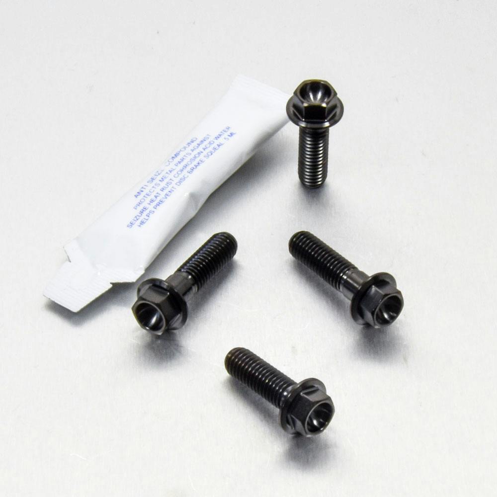 Pro-Bolt プロボルト Titanium Rider Footrest Hanger Bolt Kit (TIRREST350 ...