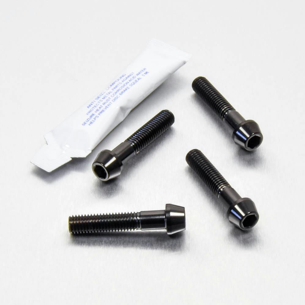 Pro-Bolt プロボルト Titanium Rider Footrest Hanger Bolt Kit (TIRREST370 ...