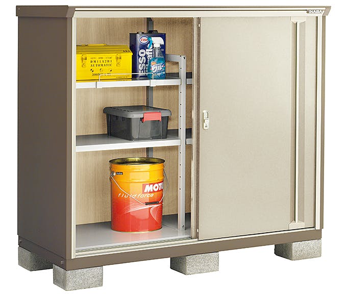 イナバ ナイソーシスター KMW-157C ノーブルグレージュ | 物置・自転車置き場・表札 通販 | ホームセンターのカインズ