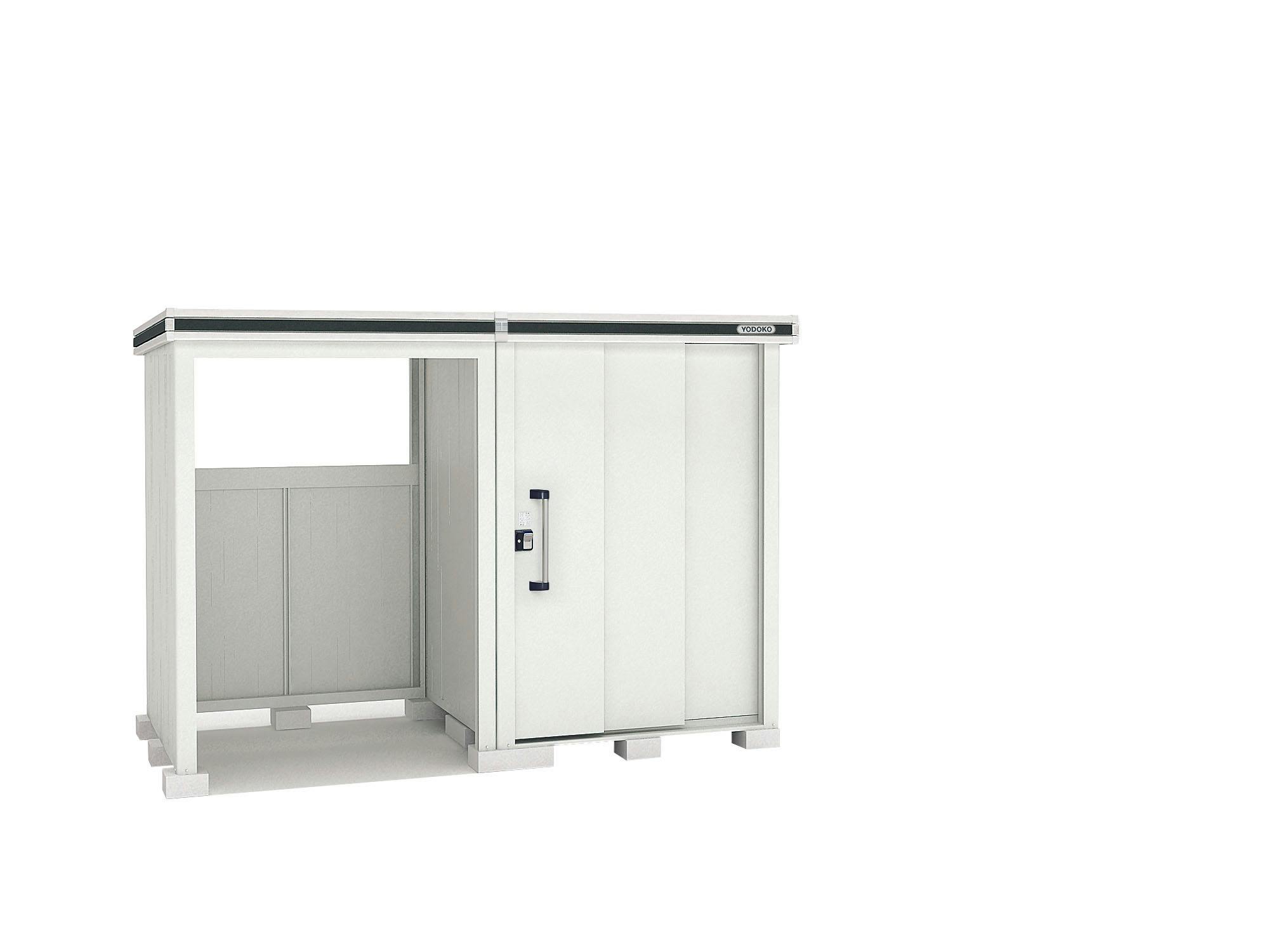 ヨドコウ エルモコンビ LMD-2522+LKD1822 カシミヤベージュ | 物置・自転車置き場・表札 | ホームセンター通販【カインズ】